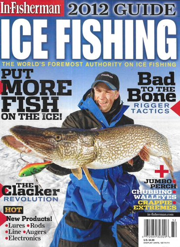 Ice Fishing Magazine Rigger Tactics Jumbo Perch Walleyes Clacker ...