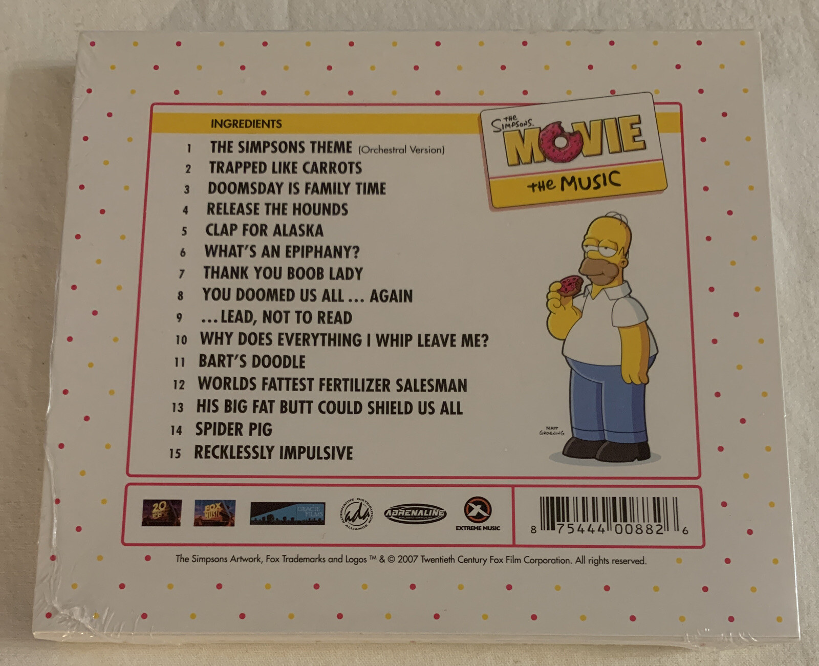 Simpsons by Various (CD, 2007) for sale online | eBay