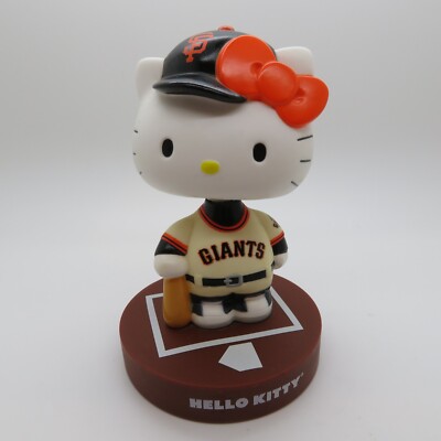 Hello Kitty SF Giants Bobblehead 2015 Sanrio Baseball Collectible ...