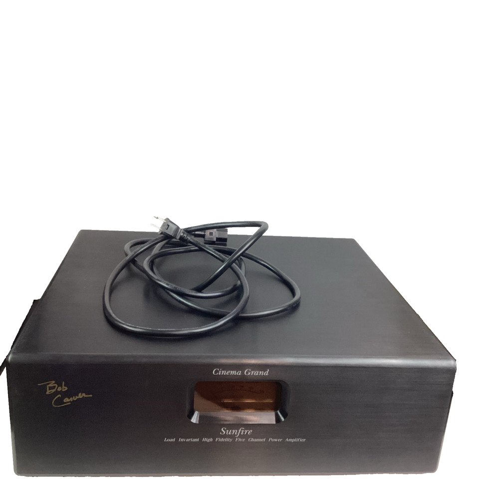 Bob Carver Sunfire Cinema Grand Signature Edition - Black - Tested ...