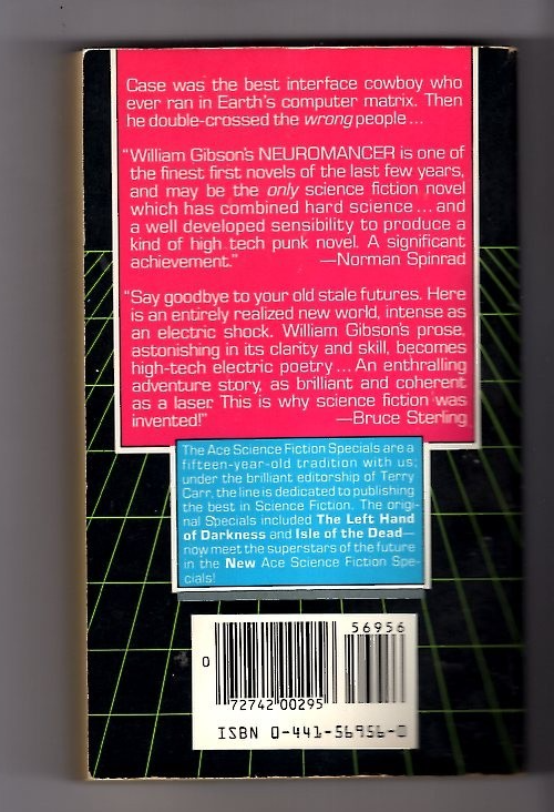 Neuromancer William Gibson Ace Original 1984 | eBay