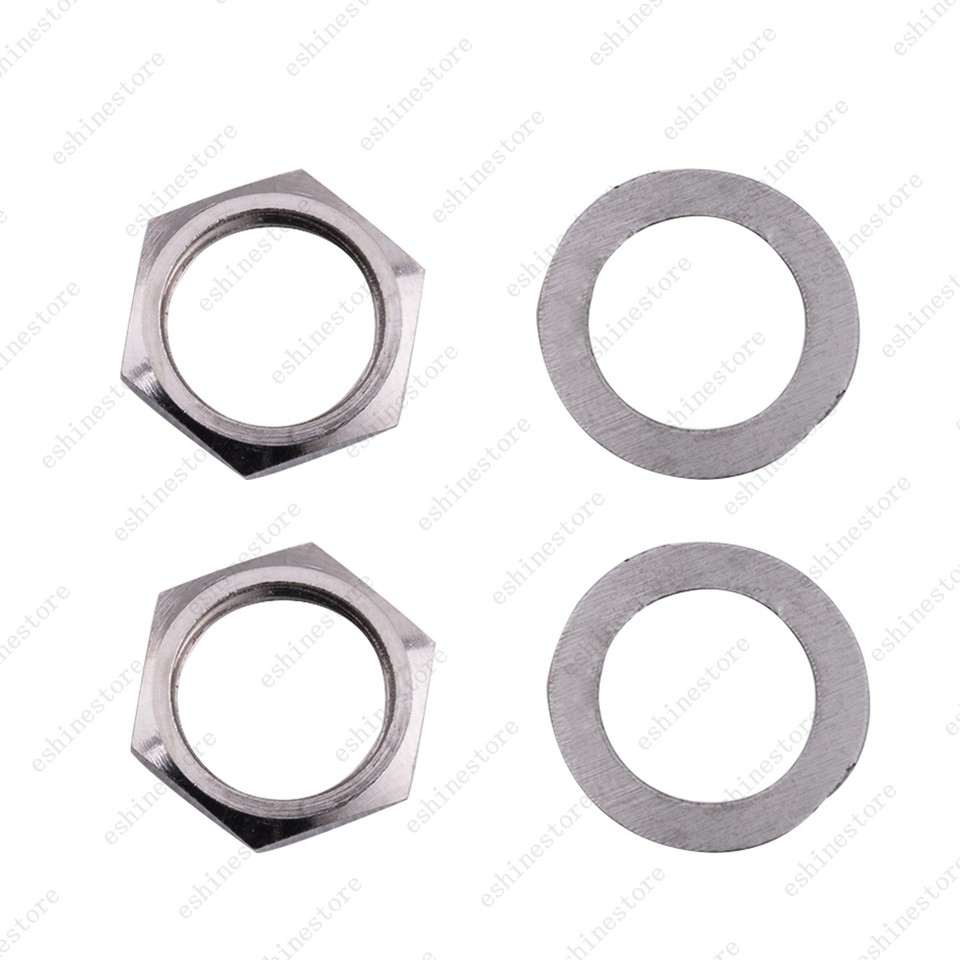 Set of 1/2/4 Metric Thread M9 Guitar Bass Nut Washer For Input Output ...
