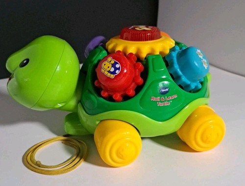 Vtech Roll Turn and Learn Electronic Turtle Fun Kids Learning Toy Works | eBay