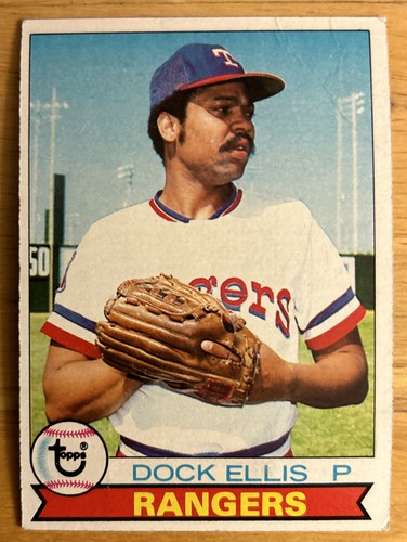 1979 Topps Dock Ellis Baseball Card #691 Rangers Pitcher Low-Grade Poor ...