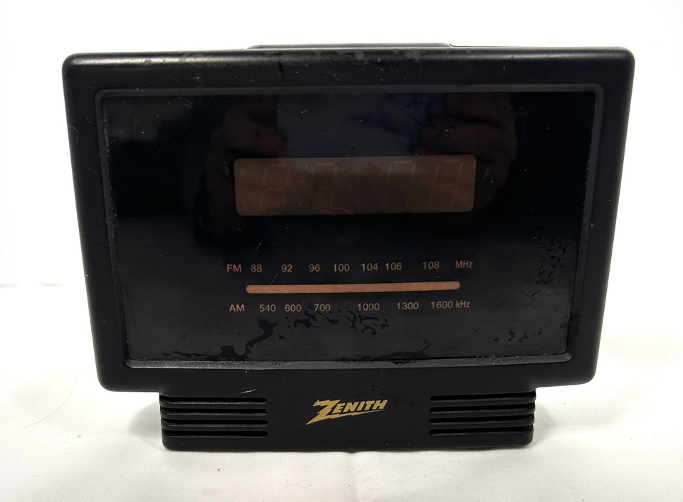 Zenith Dual Alarm Clock Radio AM/FM Stereo Model ZG120M RETRO | eBay