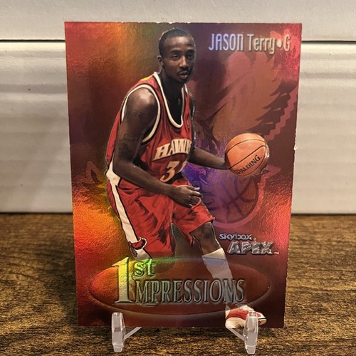 1999-00 Skybox Apex 1st Impressions Jason Terry #6FI Rookie Card RC ...