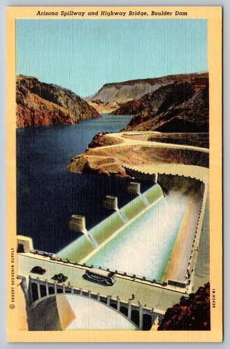 Boulder Dam Nevada Postcard | eBay