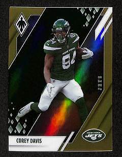 2021 Panini Phoenix Corey Davis #90 Yellow /75 Parallel Football Card ...