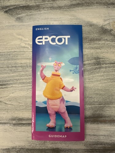 Figment - Epcot Map Disney World 2024 | eBay