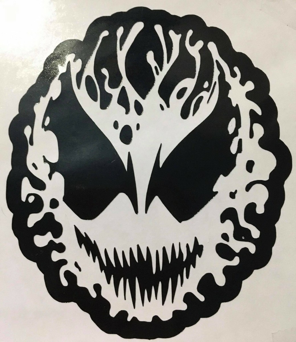 Carnage Pumpkin Stencil