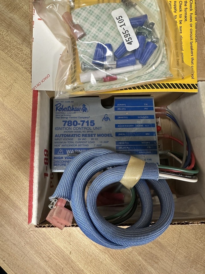 Robertshaw 780-705 Modernization Kit 780-715 Ignition Flame Rectifier ...