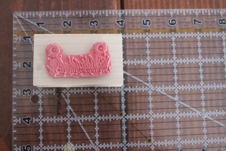 WHIPPER SNAPPER DANDELION Grass Flower Weed Border Wood Rubber Stamp | eBay