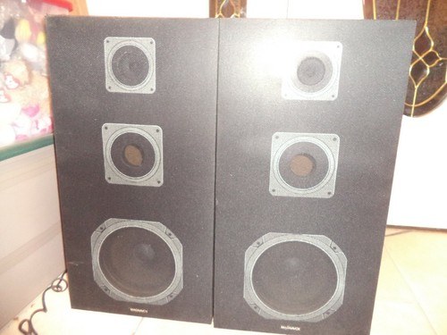 USED ! MAGNAVOX EC8000 HOME STEREO SHELF SYSTEM WITH SPEAKERS !! WORKS ...