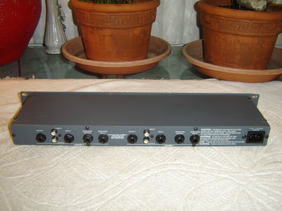 DOD 866 Series II, 2 Channel Gated Compressor Limiter, Rack | eBay
