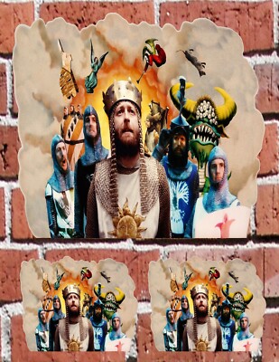 MONTY PYTHON - 7" and 3" DECAL STICKERS for HOME, SCHOOL, AUTO, LAPTOP ...