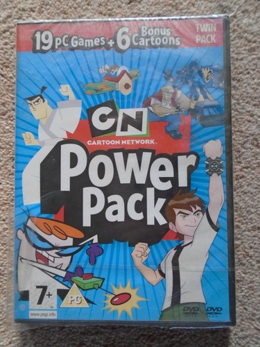 Cartoon Network - Power Pack [DVD-ROM Game] 19 PC Games + 6 Cartoons ...