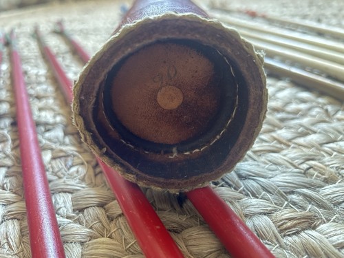 Vtg Arrows Broad Heads BodKin B Raulf Pearson Bear W/ Darton Quiver ...