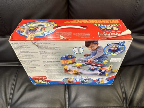 VINTAGE Fisher Price Little People Fun Sounds Train 2002 NEW Sealed ...