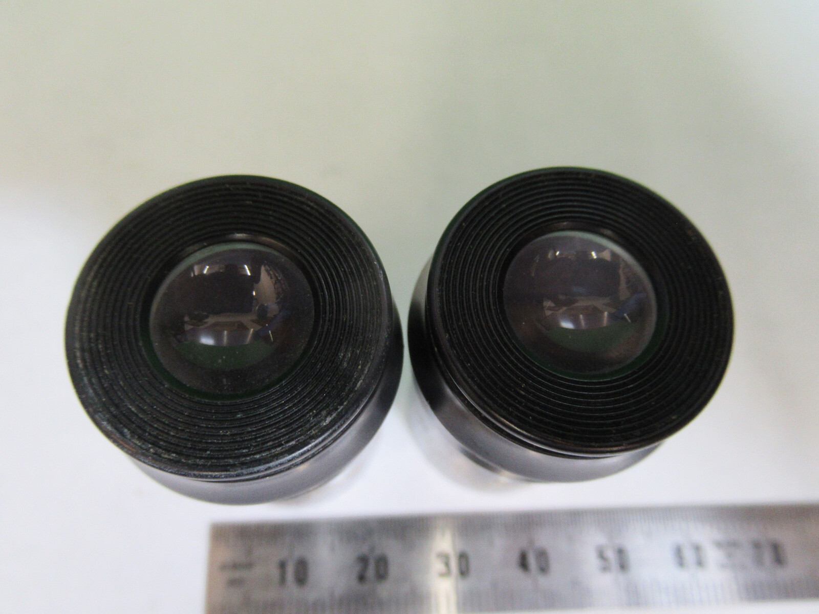 PAIR 12X SPENCER EYEPIECE OCULAR LENS MICROSCOPE PART AS PICTURED &Z9-A ...