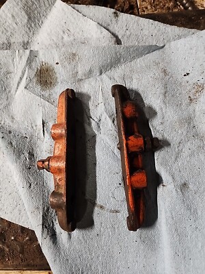 Case DC Tractor 4 cyl Exhaust Manifold Hold Down Clamps USED | eBay