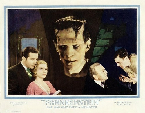 FRANKENSTEIN MOVIE POSTER The Man Who Made a Monster 5 | eBay