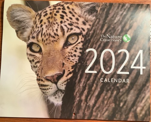 2024 wall calendar 11" X 8.5" The Nature Conservancy | eBay