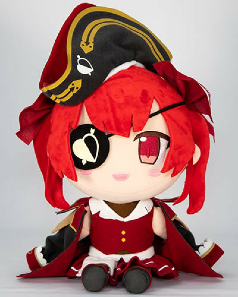 Hololive × TSUKUMO Houshou marine Plush Doll Vtuber 250mm Official 2021 ...