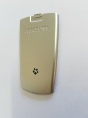 Silver Back Door Cover For Samsung MyFaves Sgh-T219 Brown Flip Cell ...