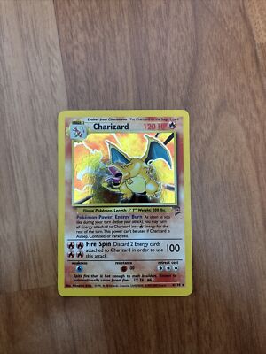 charizard 2nd edition holo pokemon cards | eBay