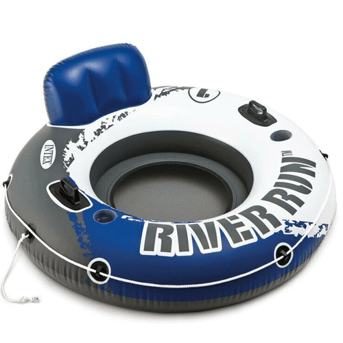 Intex Inflatable Connect Float River Run 1 Person Floating Tube Raft ...