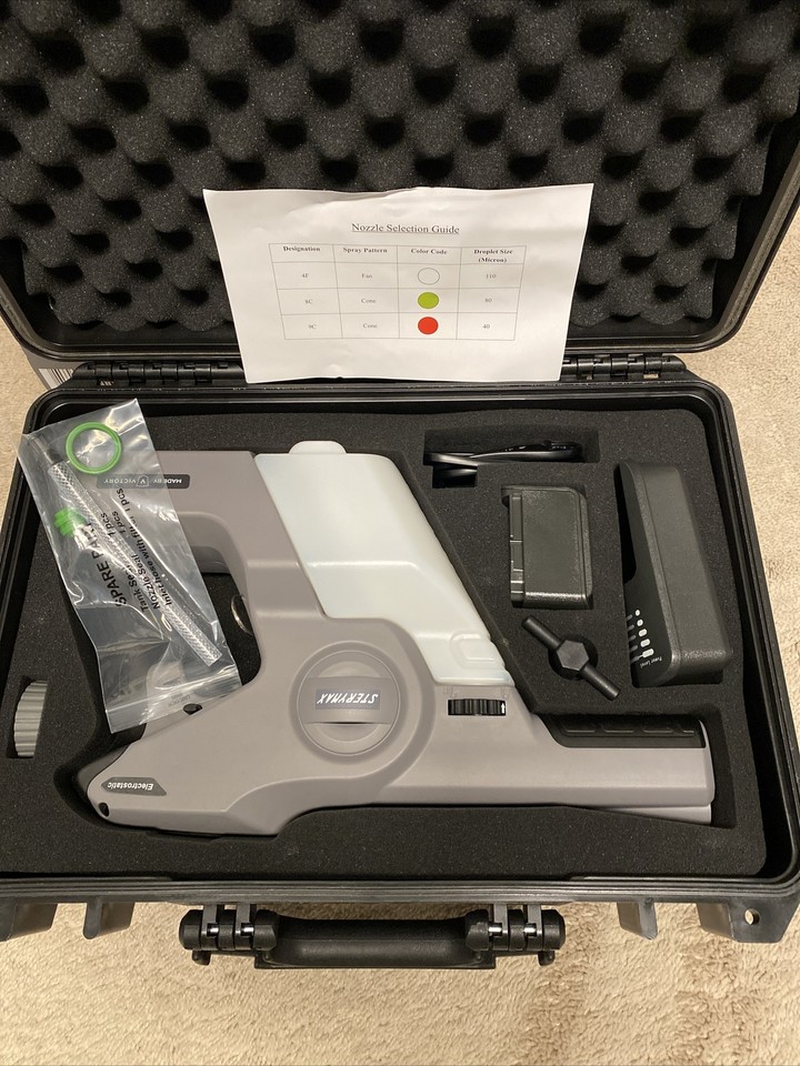 Whynter Sterymax Pro 360 electrostatic sprayer By Victory | eBay