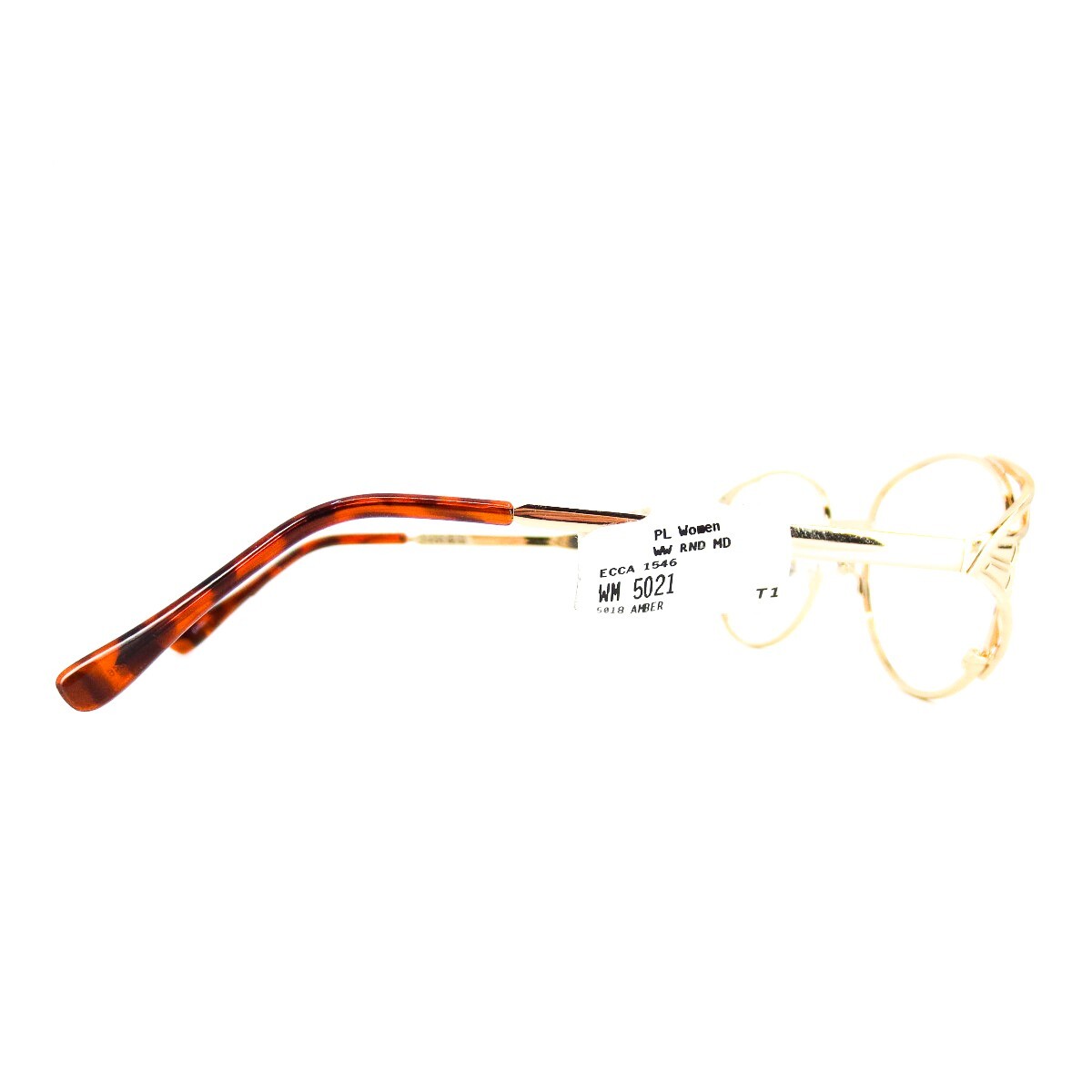WM 5021 AM Amber Brown Square Full Rim Eyeglasses Frame 50-18-135 d1 | eBay