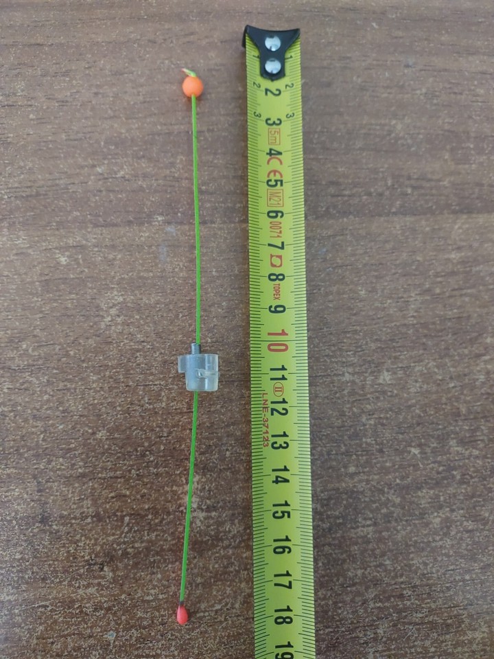 20 Pcs In Lot Ice Fishing Spring Metal Bobbers Indicators Test 0.7-3 ...