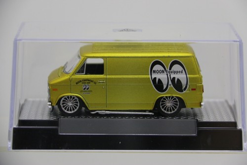 M2 Machines 1/64 1971 Chevrolet G10 Van Mooneyes loose | eBay