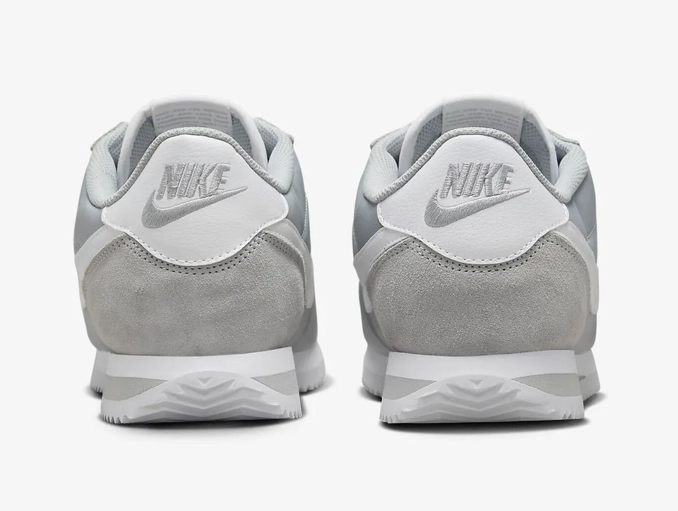 NIKE CORTEZ TXT SILVER/WHITE GRAY TEXTILE NYLON SUEDE HF0263-002 US ...