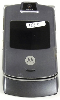 Motorola RAZR V3c - Gray and Silver ( CDMA ) Cellular Flip Phone | eBay