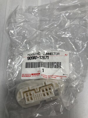 Housing Connector F - Toyota (90980-12671) | eBay