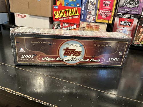 2003 Topps Baseball - Series 1 and 2 - Factory Sealed Complete Set ...