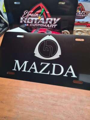 License Plate Mazda MRotor | eBay