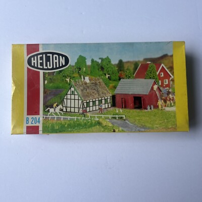 Heljan HO B 204 Frame House With Barn | eBay