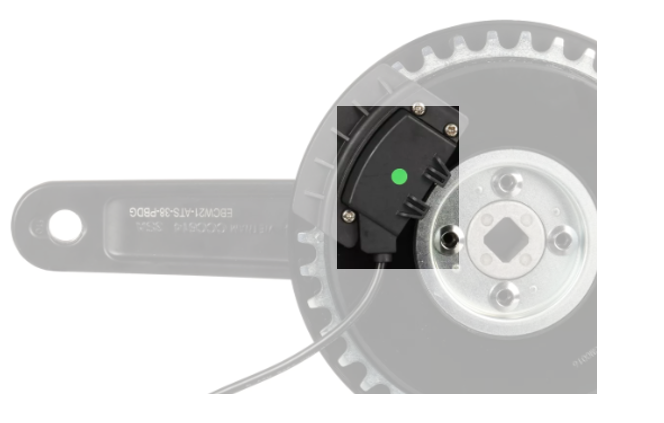 SUNTOUR HESC 6-Pin Chain Set ATS Torque Sensor - Carrera and Raleigh E ...