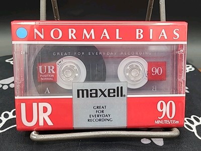 Maxell Blank - Maxell UR 90 (Cassette Normal BIAS) Sealed New | eBay