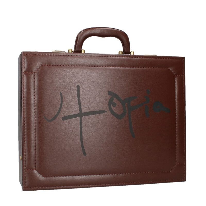 Travis Scott Utopia Briefcase Logo Brown 106052 Bs99 … - Gem