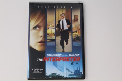 The Interpreter (DVD, Full Screen) Nicole Kidman Sean Penn | eBay