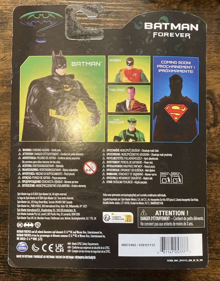 BATMAN FOREVER ~ DC RETRO COLLECTION ~ Lot Of 4 Figures ~ Robin Two ...