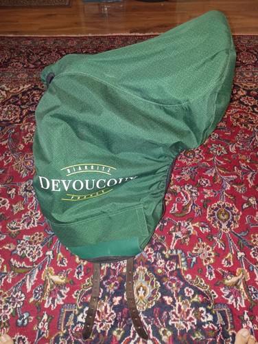 17.5" DEVOUCOUX LOREAK MONOFLAP dressage saddle #2 | eBay