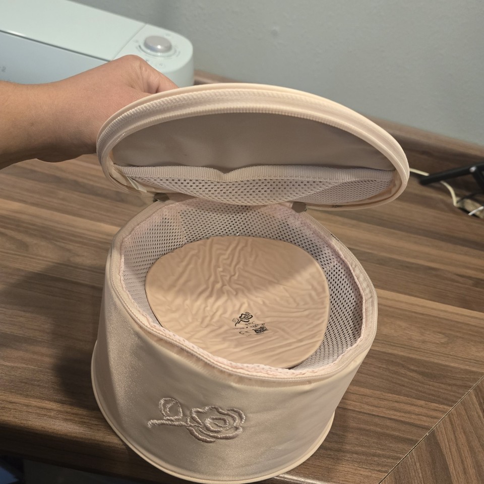 ABC Breast Form Prosthesis Size 8 Triangle Lot 1665517 W/ Pink Case ...