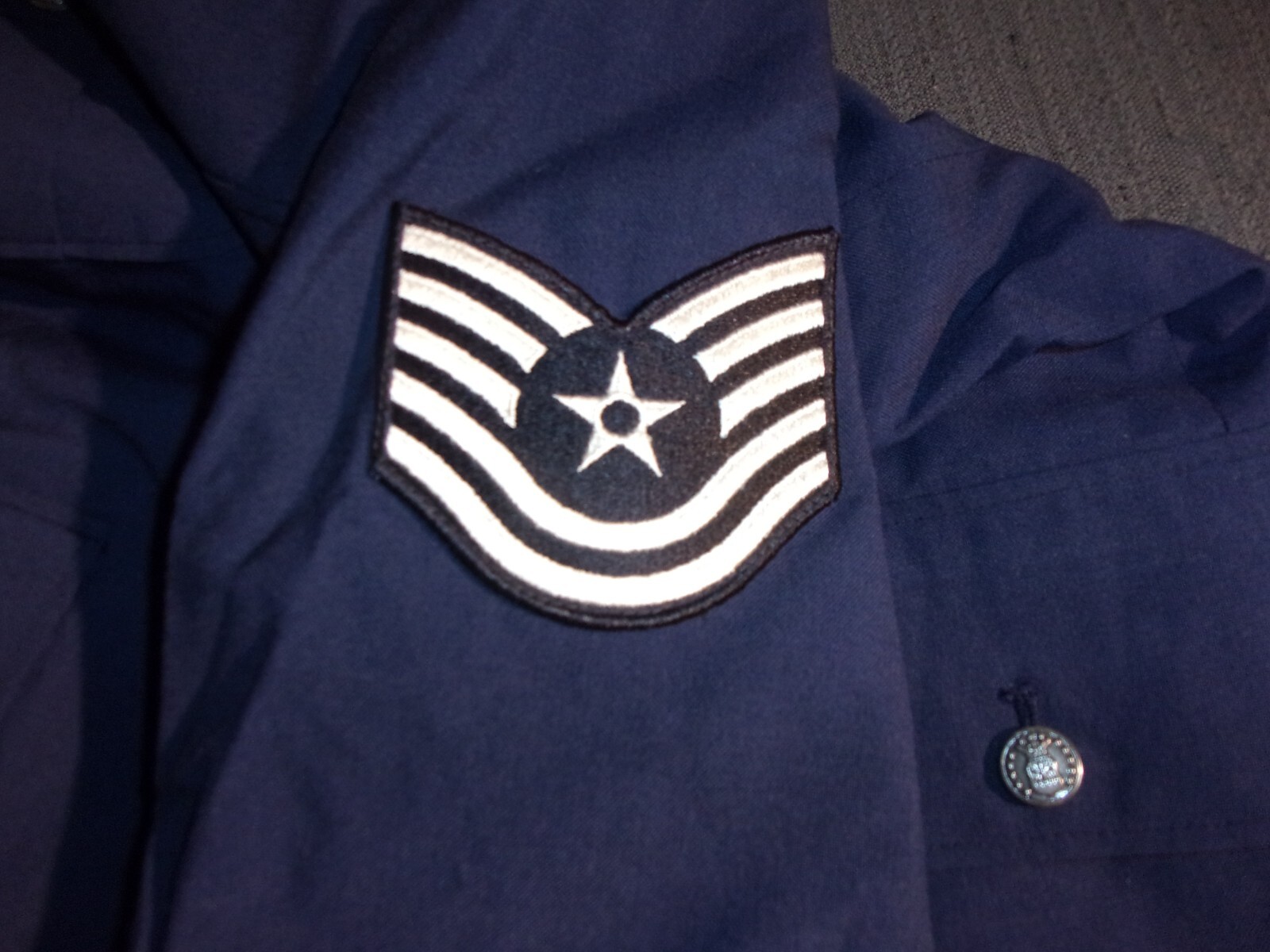 1984 4 BUTTON MENS JACKET UNIFORM DRESS JACKET SHADE 1574 USAF AIR ...