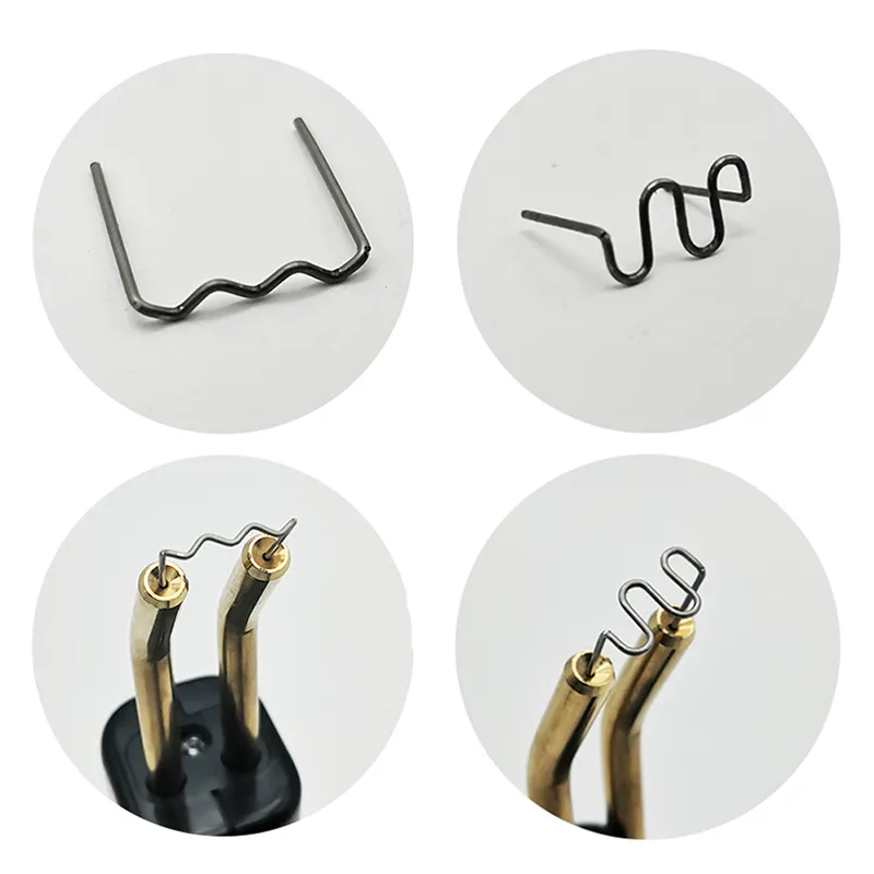 600 Staples Hot Stapler Car Bumper Fender Fairing Welder Gun Plastic ...