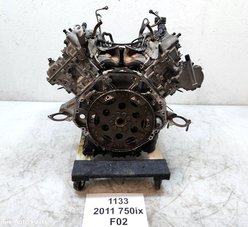 10-12 OEM BMW F10 F13 F02 AWD Engine Motor Long Block N63 4.4L Twin ...